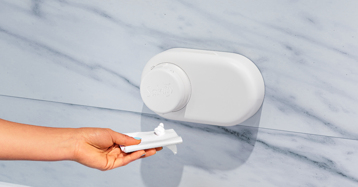 Saintly Clean Butt Kit | Toilet Paper Foam Dispenser | Flushable Wet ...